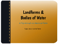 Landforms & Bodies of Water Scavenger Hunt - Wixie