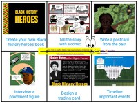 Black History Month - Choice Board - Wixie